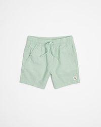 Linen Blend Textured Volley Shorts - Mint | Target Australia