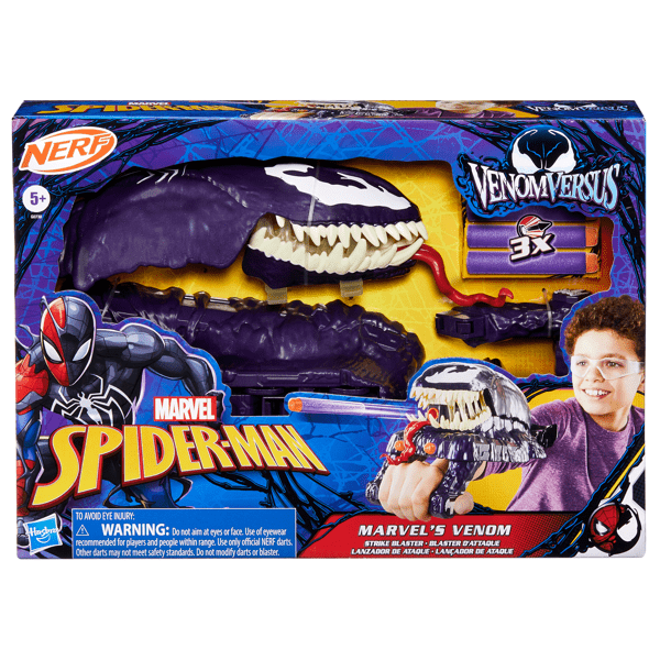 Spider-Man Venomversus Venom Strike Blaster | Target Australia