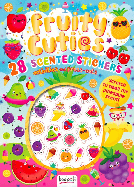 Puffy Sticker Scented: Fruity Cuties | Target Australia