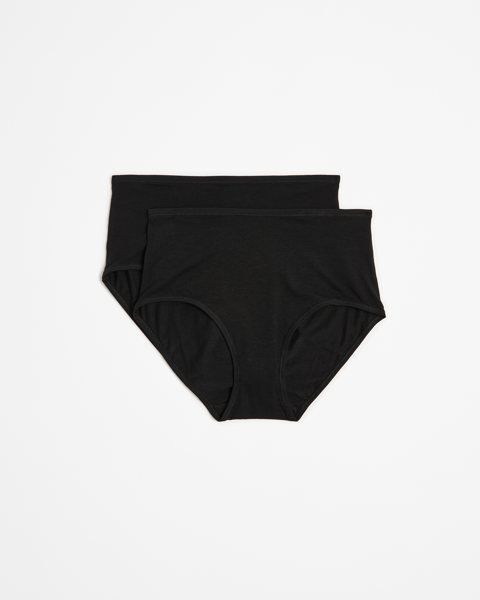 2 Pack Super Soft Full Briefs - Black | Target Australia