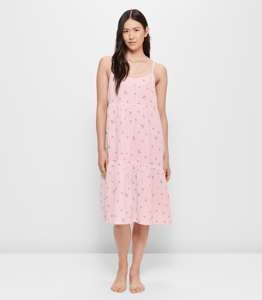 Double Cloth Tiered Sleep Nightie | Target Australia