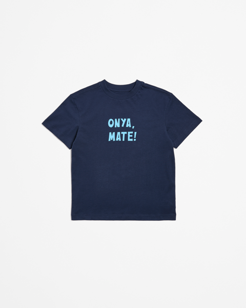 Australian Cotton Print T-shirt - Navy Blue | Target Australia