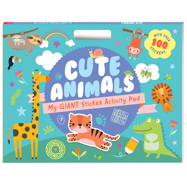 My Giant Sticker Activity Pad: Cute Animals - Book | Target Australia