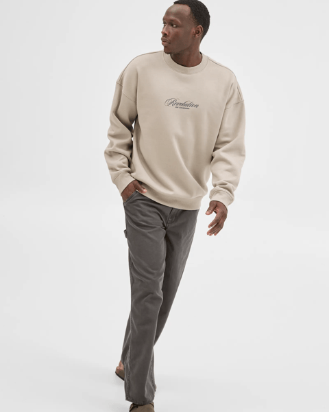 Commons Australian Cotton Blend Heavyweight Jumper - Grey | Target ...