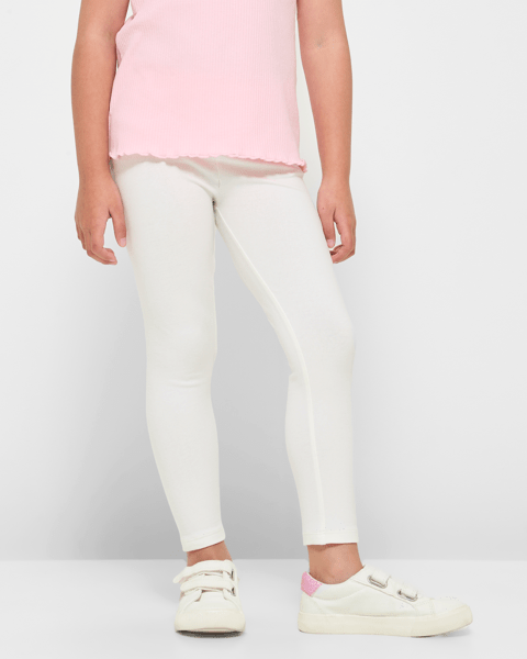 Organic Cotton Girls Core Leggings | Target Australia