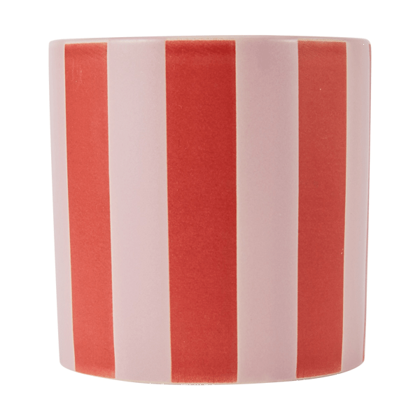Lemon and Berry Red Stripe Ceramic Candle - Anko | Target Australia