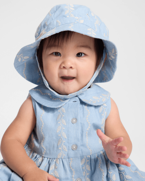 Peter Rabbit Baby Light Chambray Hat | Target Australia