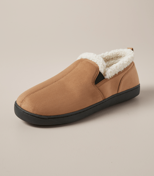 Daniel Fur Collar Slippers | Target Australia