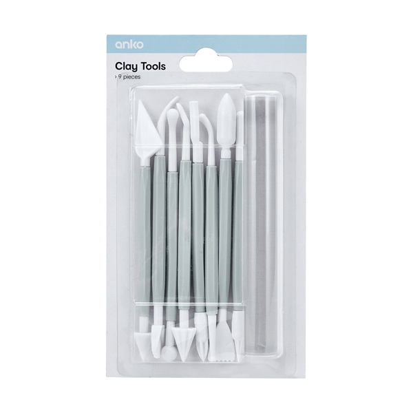Clay Tools, 9 Piece - Anko | Target Australia