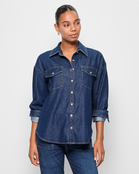 Denim Shirt | Target Australia
