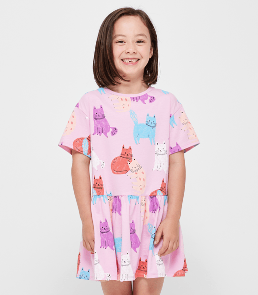 Cat Print Dress | Target Australia