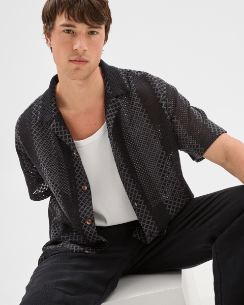 Australian Cotton Blend Woven Shirt - Commons | Target Australia