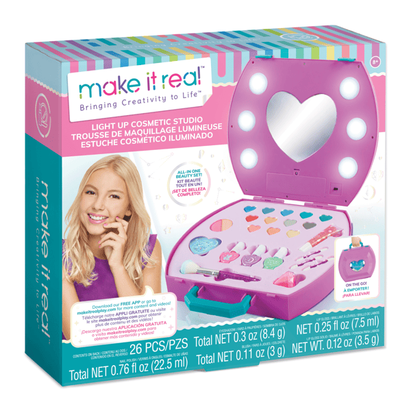 Make It Real Light Up Cosmetic Studio | Target Australia