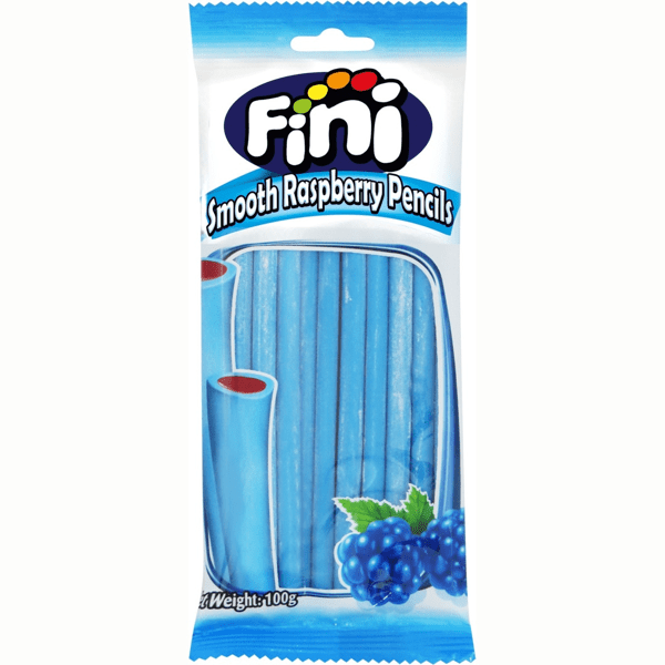Fini Smooth Raspberry Pencils - 100g | Target Australia