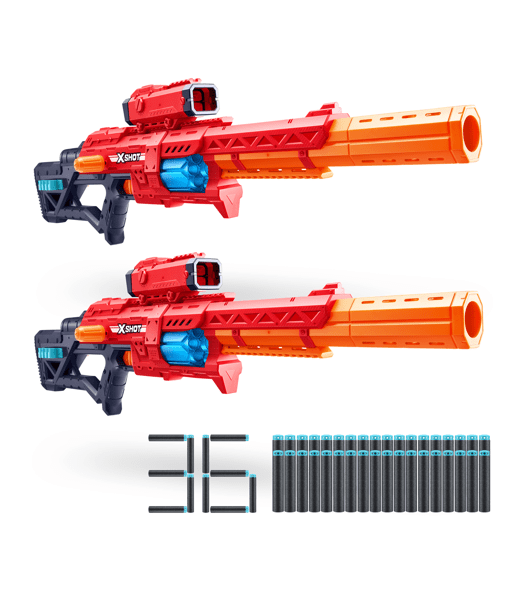 XSHOT Excel Ranger X8 Blaster 2 Pack (36 Darts) By ZURU | Target Australia