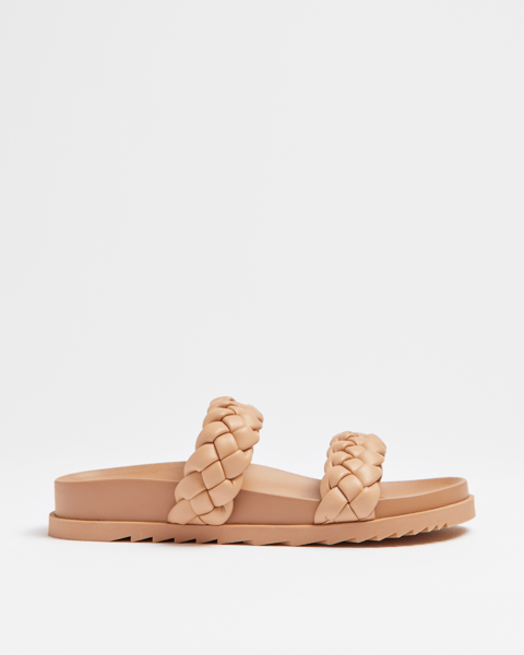Womens Double Braided Slide - Andria | Target Australia