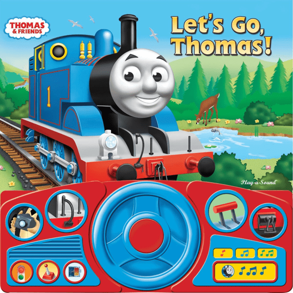 Thomas & Friends: Let's Go, Thomas! Steering Wheel - Book | Target ...