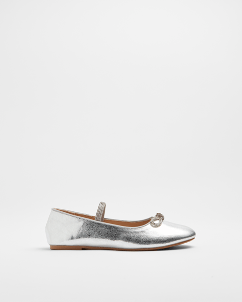 Girls Youth Shimmer Ballet Flat | Target Australia