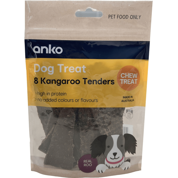 Dog Treat Kangaroo Tenders 8 Pack - Anko | Target Australia
