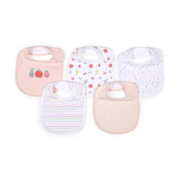 5 Pack Bibs, Fruits - Anko | Target Australia