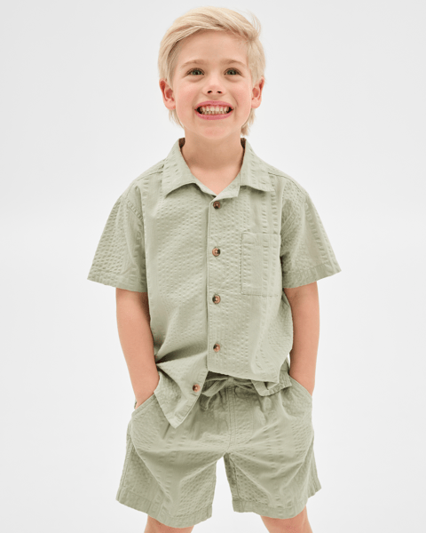 Australian Cotton Shirt and Short 2 Piece Set | Target Australia