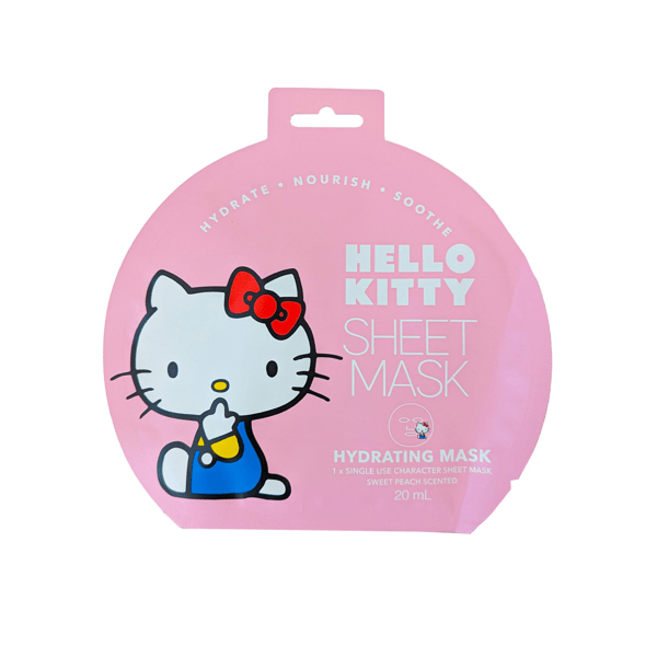 Hello Kitty Hydrating Sheet Mask - Sweet Peach Scented | Target Australia