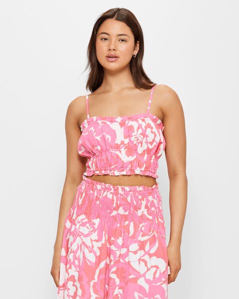 Gathered Crop Bodice Top - Lily Loves | Target Australia