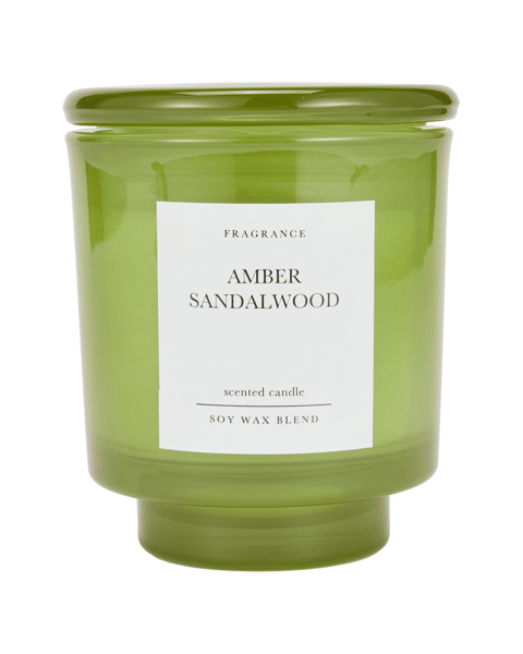 Anko Pistachio Glass Candle | Target Australia