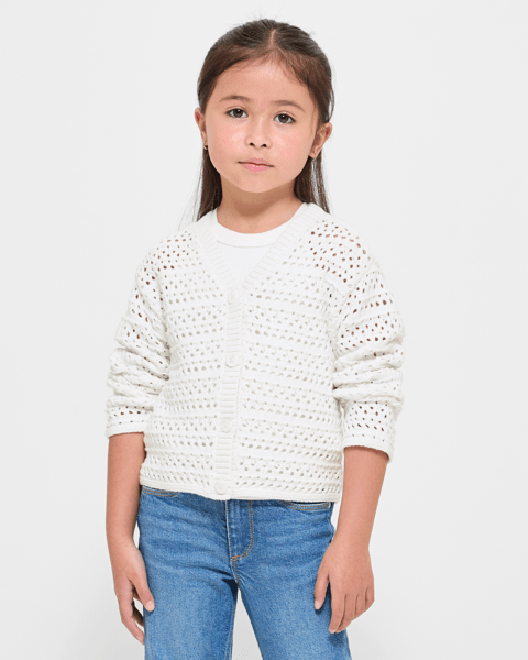Crochet Knit Cardigan | Target Australia