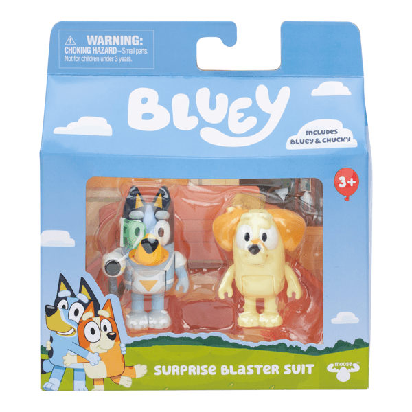 Bluey Figure 2 Pack – Assorted* | Target Australia