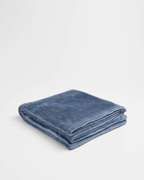Ivy Super Soft Throw - Vintage Indigo | Target Australia