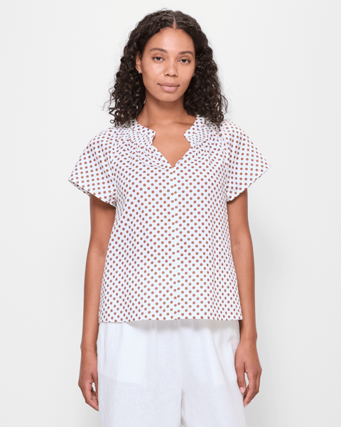 Linen Blend Top | Target Australia
