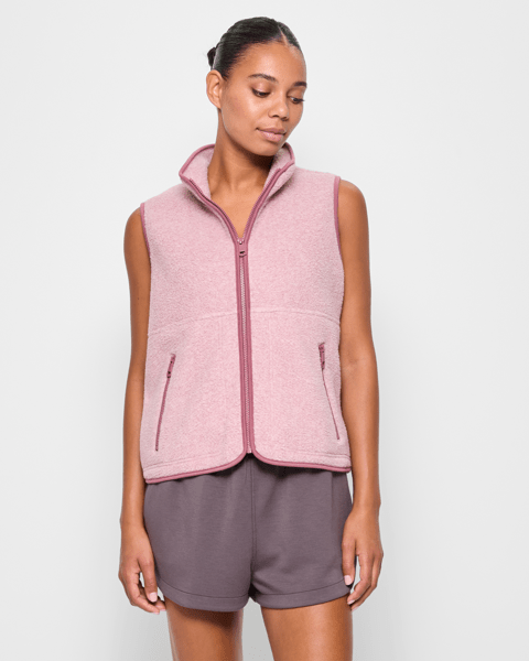 Active Polar Fleece Zip Through Vest | Target Australia