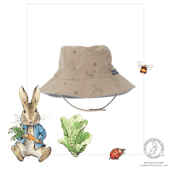 Peter Rabbit Reversible Bucket Hat | Target Australia