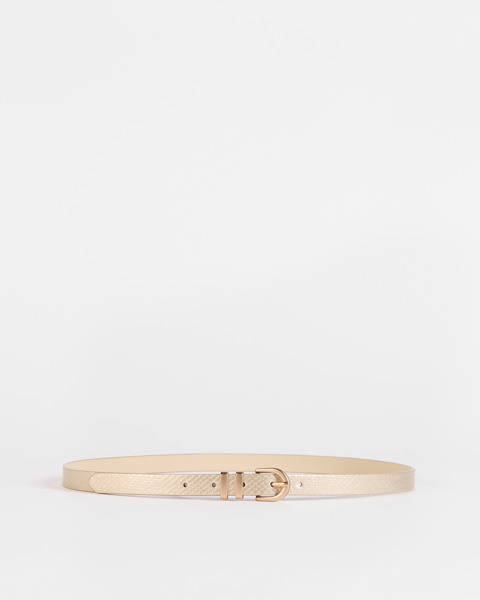 Embossed Double Keeper Buckle Belt | Target Australia