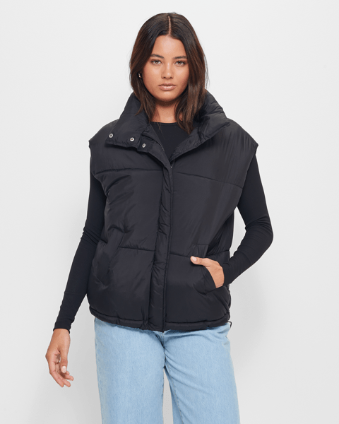 Oversized Puffer Vest - Lily Loves | Target Australia
