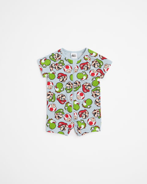 Baby Super Mario Zip Romper | Target Australia