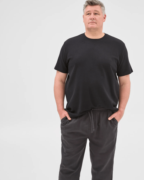 Plus Size Australian Cotton Textured Pants - Brown | Target Australia