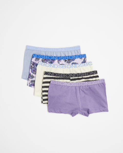 Bonds Girls Shortie 5 Pack | Target Australia