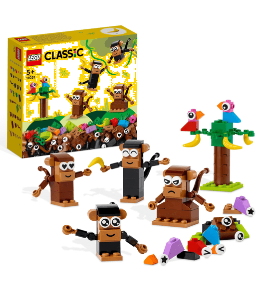 LEGO® Classic Creative Monkey Fun 11031 | Target Australia