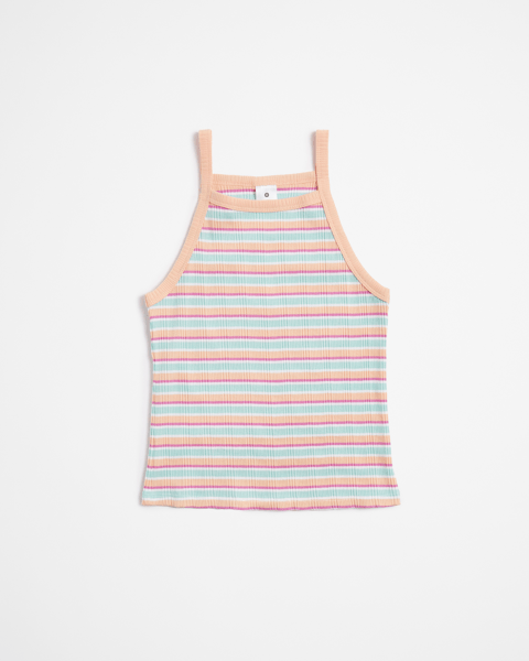Rib Stripe Singlet | Target Australia