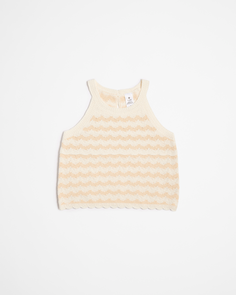 Australian Cotton Blend Crochet Knit Tank | Target Australia