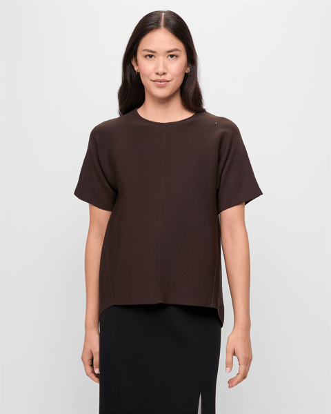 Crepe Knit T-Shirt - Preview | Target Australia