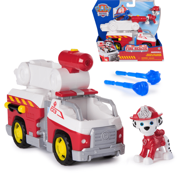 PAW Patrol Fire Rescue: Marshall Vehicle Toy | Target Australia