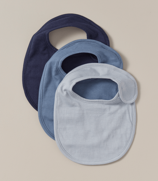 3 Pack bub. Organic Cotton Jersey Bibs | Target Australia