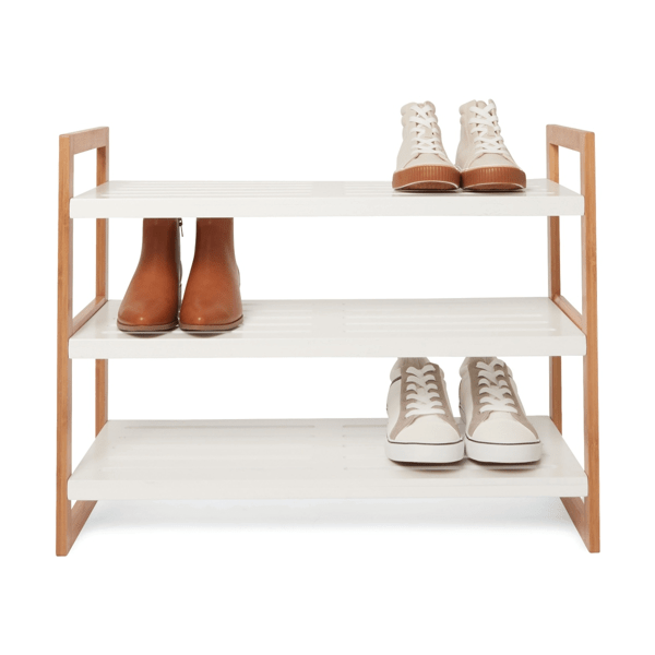 Bamboo Shoe Rack, 3 Tier - Anko | Target Australia
