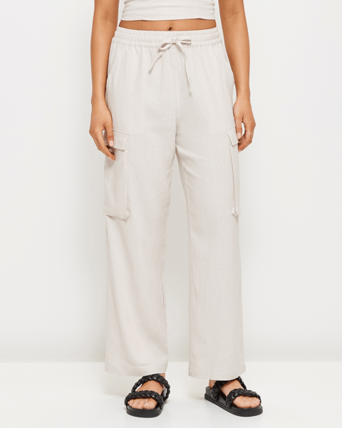 Linen Blend Cargo Pants - Lily Loves | Target Australia