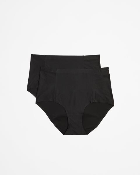 2 Pack Bonded No Show High Waist Full Briefs | Target Australia