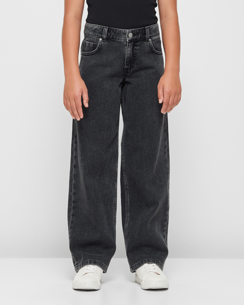 Wide Leg Low Rise Denim Jeans | Target Australia