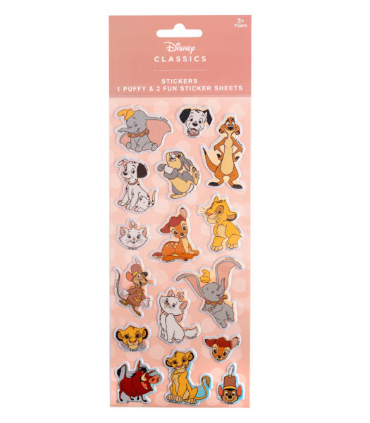 Disney Classics 3 Pack PUffy Stickers | Target Australia